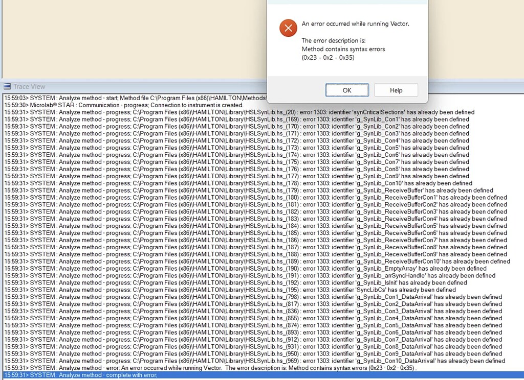 Modifying Method Editor library load order - Hamilton (Venus) - Lab ...