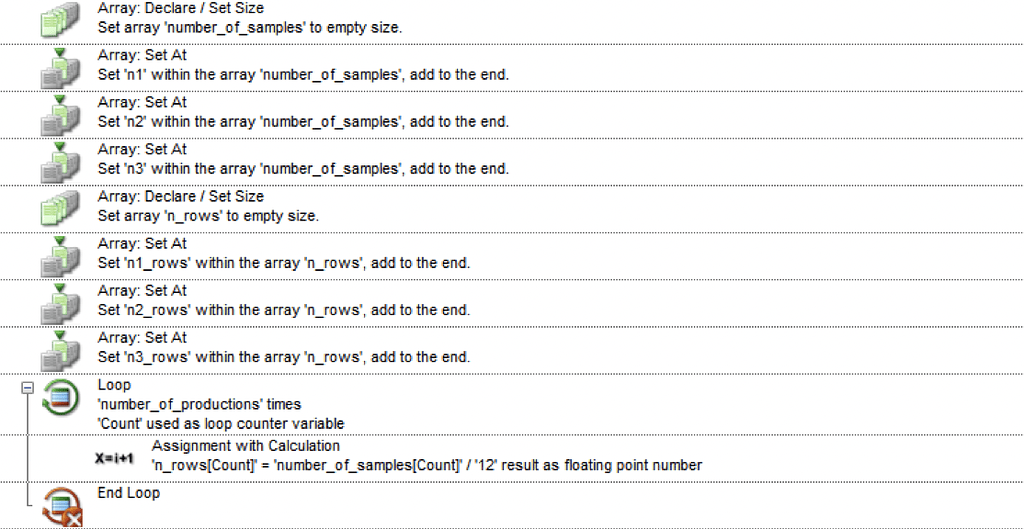 Dynamically storing values in an array of variables - Hamilton (Venus ...