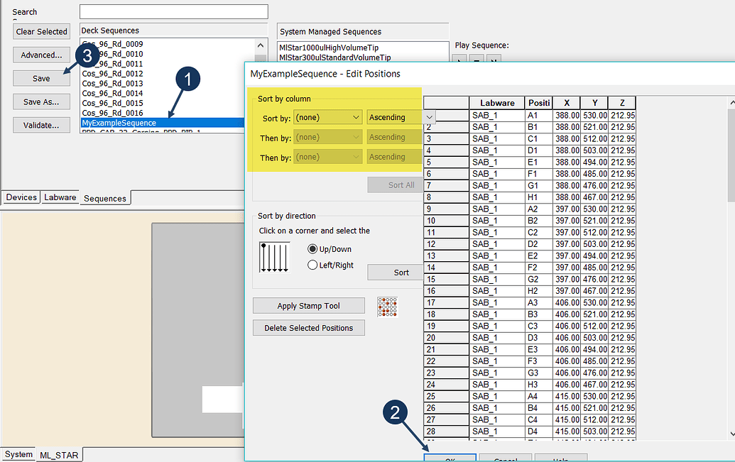 Creating Multiple Sequences - Hamilton (Venus) - Lab Automation Forums