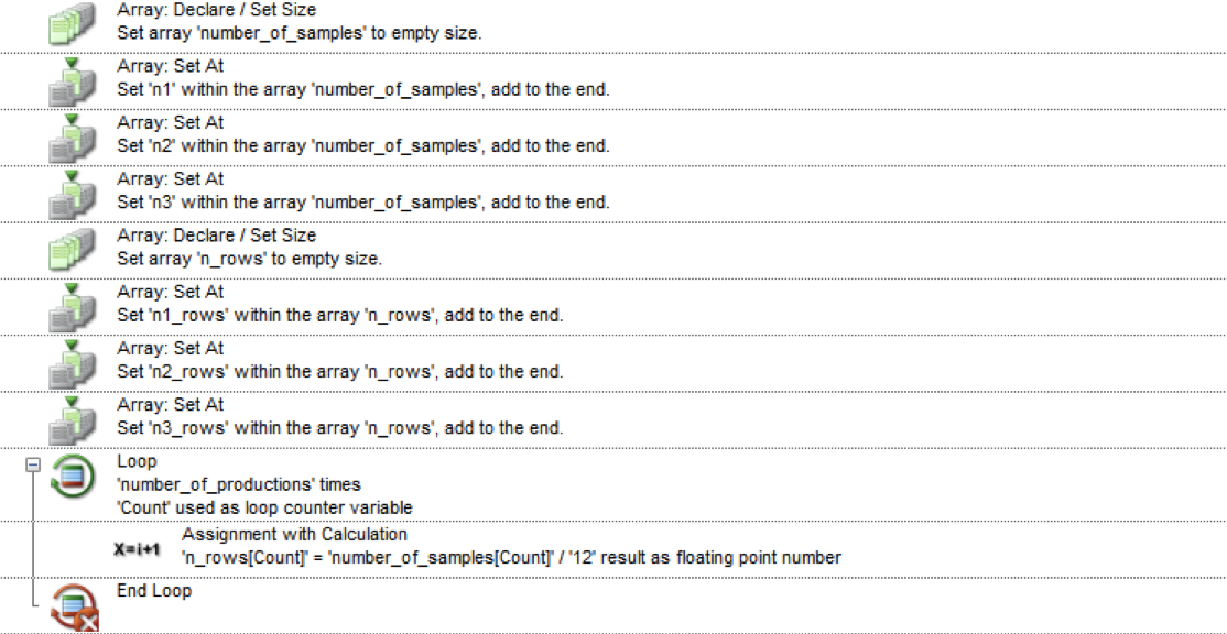 Dynamically storing values in an array of variables - Hamilton (Venus ...