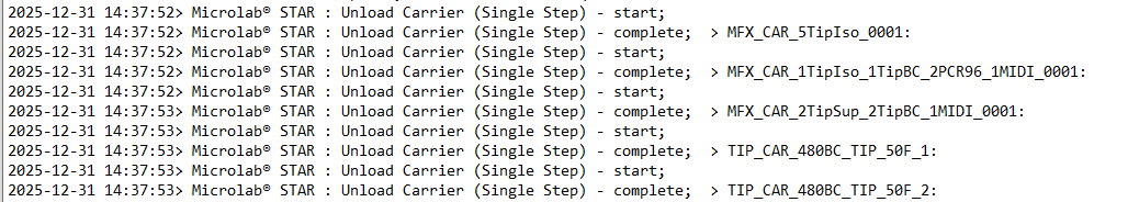 Script Suddenly ''Skipping" Past Unload Step (Venus 4) - Hamilton ...